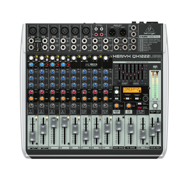 Behringer Xenyx QX1222USB – Audio Labs